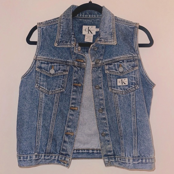 Calvin Klein Jeans | Jackets & Coats | Ck Calvin Klein Jeans Vest ...